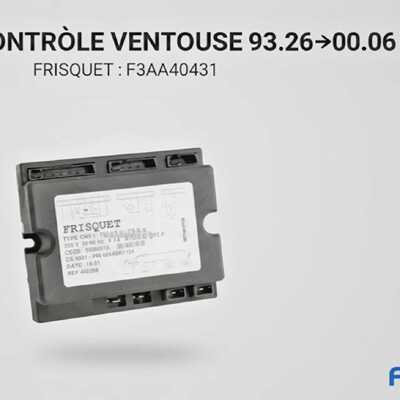 Frisquet Boitier controle ventouse 93.26 00.06 F3AA40431