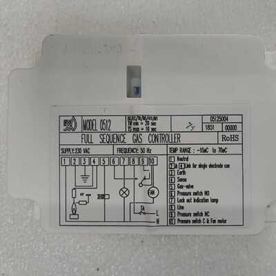 Carte de controle de flamme rv ref 0512 5004  SOLARONICS  94
