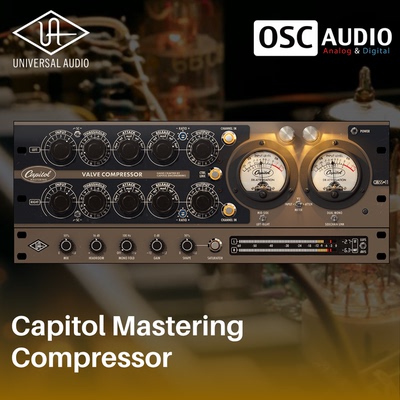 正版UAD Capitol Mastering Compressor 模拟电子管母带压缩器