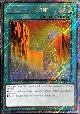 游戏王 美版一刷RA03-EN248 PSCR 龙之溪谷 MI2