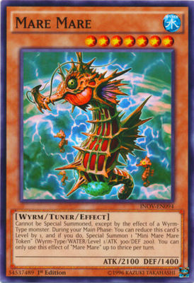 游戏王 美英一刷 INOV-EN094 N 龙落亲  AR2