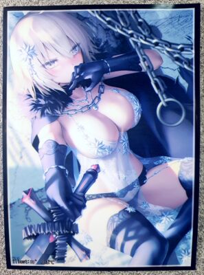 游戏王动漫妹套 FATE FGO 黑贞德   会场限定 卡套 牌套 FV2