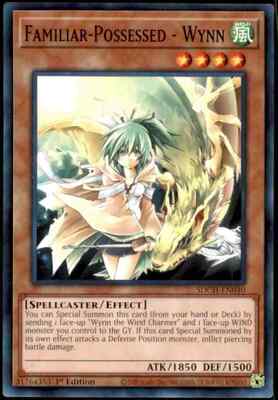 游戏王 美英一刷 SDCH-EN040 N 凭依装着-薇茵 V4