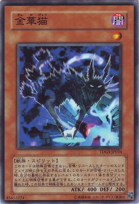 游戏王 日版TDGS-JP034  N 金华猫  5R3