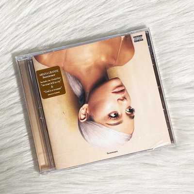 现货正版 A妹 爱莉安娜格兰德 Ariana grande Sweetener 专辑CD