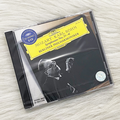 原装进口 贝姆-莫扎特 Mozart：No.35-41交响曲2CD 环球 4474162