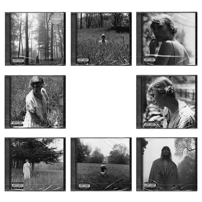 霉霉 泰勒斯威夫特 TAYLOR SWIFT FOLKLORE 专辑CD 周边 无书签