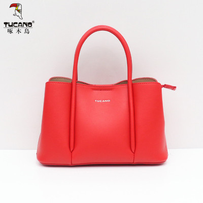 啄木鸟女包手提包多隔层时尚休闲