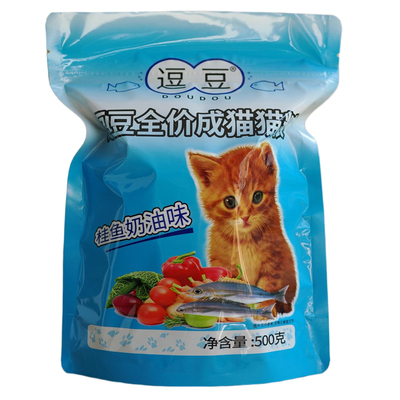 逗豆奶香味猫粮5袋装豆豆猫粮成幼猫粮营养粮食全阶段橘猫蓝猫粮