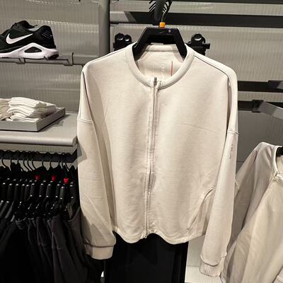 NIKE耐克24.7系列女26春季新款舒适拉链圆领卫衣外套II5326-104