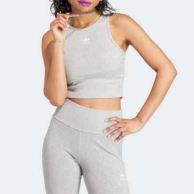 正品Adidas/阿迪达斯女子简约休闲运动无袖背心 IJ8261 IJ8251