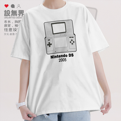 经典任天堂大Nintendo纪短袖T恤