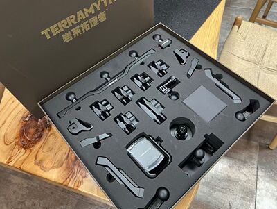 丰田LC70系 71 76 78 79改装中控拓展平台支架手机支架