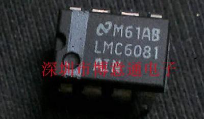 LMC6081AIN   精密CMOS单运算放大器 LMC6081  DIP8 可直拍