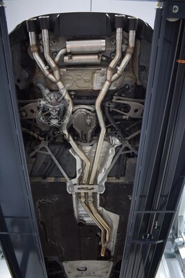 F87 M2 改装 英国 quicksilver 阀门排气 中尾段