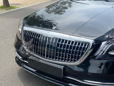 W222 S320S350S40050060063S65 改装 迈巴赫 中网 鬼面罩