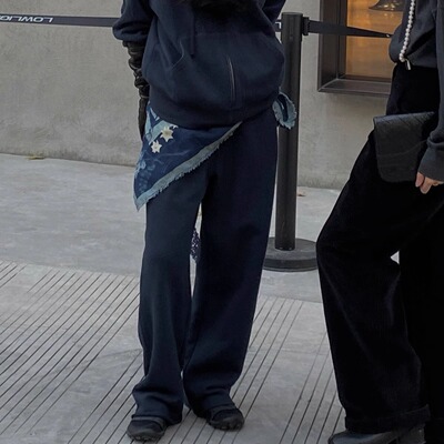 ABow2024深冬纯棉针织卫衣套装