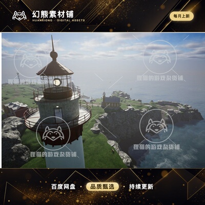 Unity Nordic Island Environment 1.1 小岛沙滩 URP HDRP
