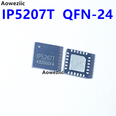 IP5207T QFN-24-EP(4*4) IP5207 1.2A充放电带NTC功能移动电源IC