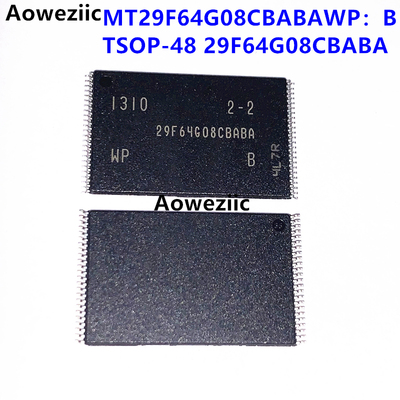 MT29F64G08CBABAWP：B TSOP-48 29F64G08CBABA 闪存存储器IC 64Gb