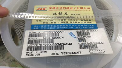 【实体店.H】 全新原装F950J336MPAAQ2  33UF/6V P型 0805 可直拍