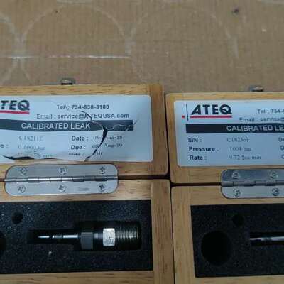 议价ATEQ标准漏孔，型号C18211E和C18236F，压力等