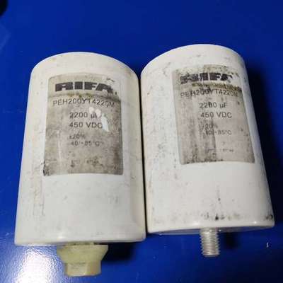 议价RIFA电解电容200YT系列  450v  2200uf