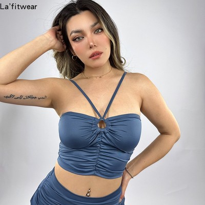 欧美lafitwear吊带性感原创