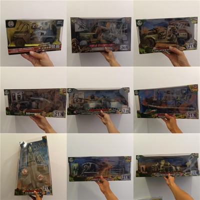 正义红师军事模型S.W.A.T悍马 大黄蜂战斗机 吉普车 小鸟直升机