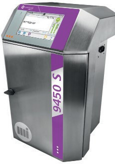 马肯依玛士9450C白墨喷码机 markem-imaje颜料墨喷码机