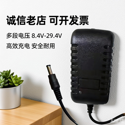 4.2V8.4V5V9V12.6V16.8v21V1A2A锂电池头灯智能锁手电钻充电器DC