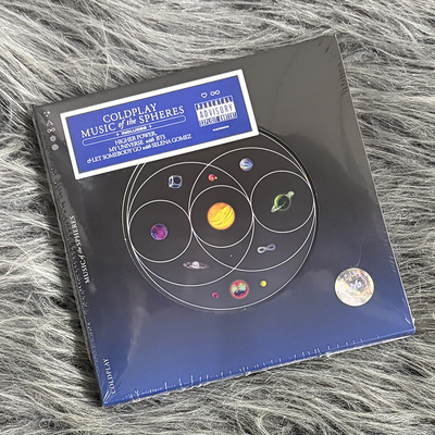 欧版现货 酷玩乐队专辑 Coldplay Music Of The Spheres CD唱片