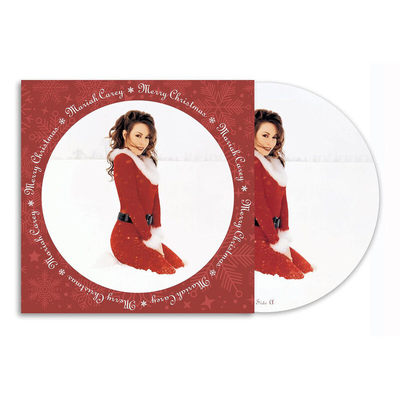 牛姐 玛丽亚凯莉 Mariah Carey Merry Christmas LP黑胶唱片 画胶
