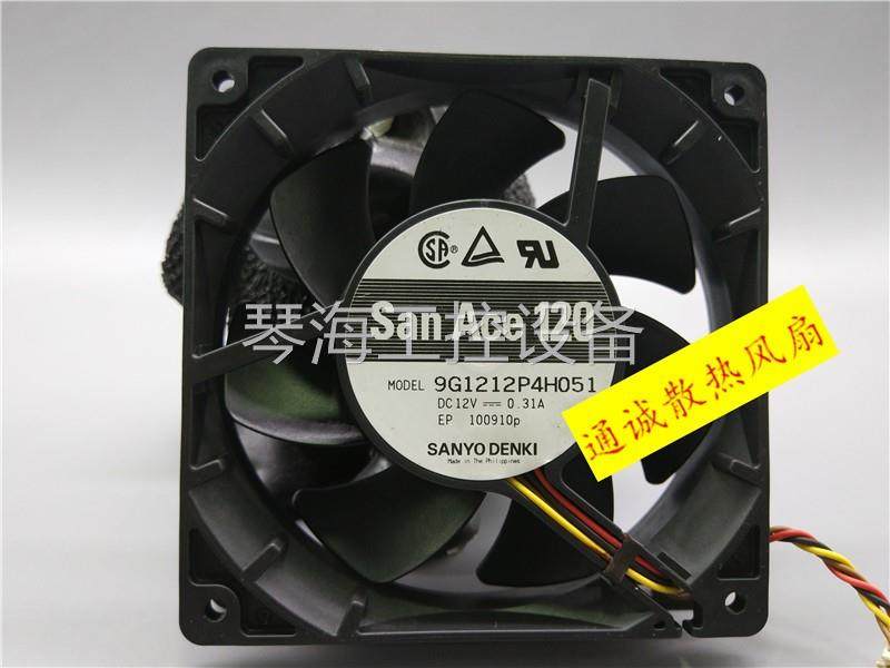 咨询San Ace 120 9G1212P4H051 12V 0.31A 12CM 12025 4线PWM散热_虎窝淘