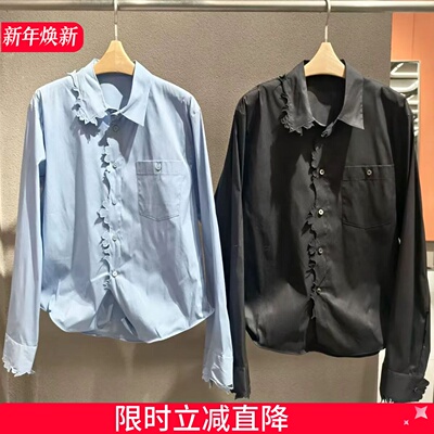 J南2026春新女长袖衬衣