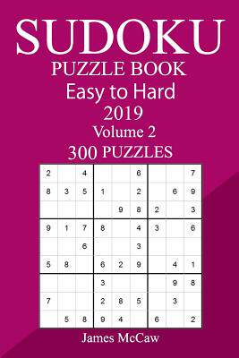 【预售】300 Easy to Hard Sudoku Puzzle Book 2019_虎窝淘