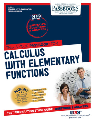 【预售】Calculus with Elementary Functions(Clep-21), 21: Passbooks Study ...