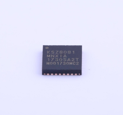 原装 假一赔十 KSZ8081MNXIA-TR KSZ8081QFN-32 以太网收发器芯片