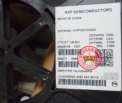 74LVC04APW原装热卖NXP六反相器IC