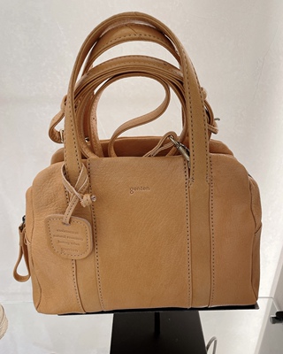 日本代购直邮 genten 小众 手提单肩斜挎包 通勤百搭 羊皮44117