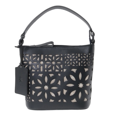 日本购直邮 genten 窗花牛皮手拎单肩斜挎包 49498 25/10