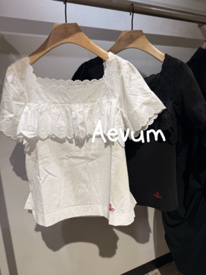 日本购 薇薇安西太后土星 短袖T恤 蕾丝l26/4