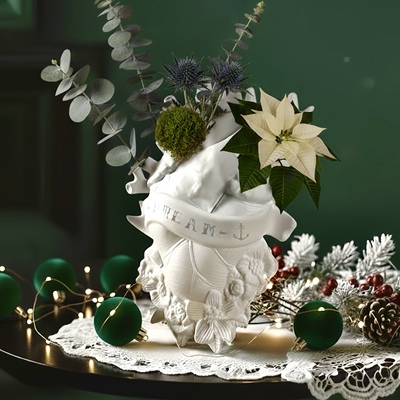 Seletti心脏花瓶客厅家居摆件