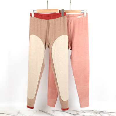 奥笛加厚骆驼绒贴片女士保暖裤