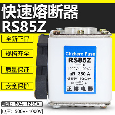 RS85Z 1000V 80A 100A 150A 200A 250A 315A 350A 400A快速熔断器