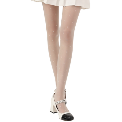 primeet爱心纯欲风白丝袜