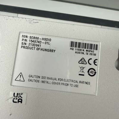 NI SCB68-HSDIO 接线盒