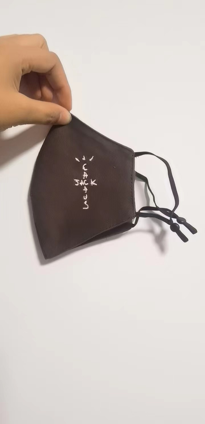 Travis Scott同款Cactus Jack麦当劳联名 Face mask口罩_虎窝淘