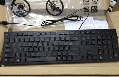 戴尔usb巧克力商务办公有线键盘