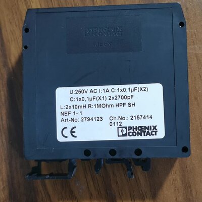 PHOEX CONTA电源滤波器NEF1-NEF1-230AC/24DC-1NEF1-230AC/24DC-2